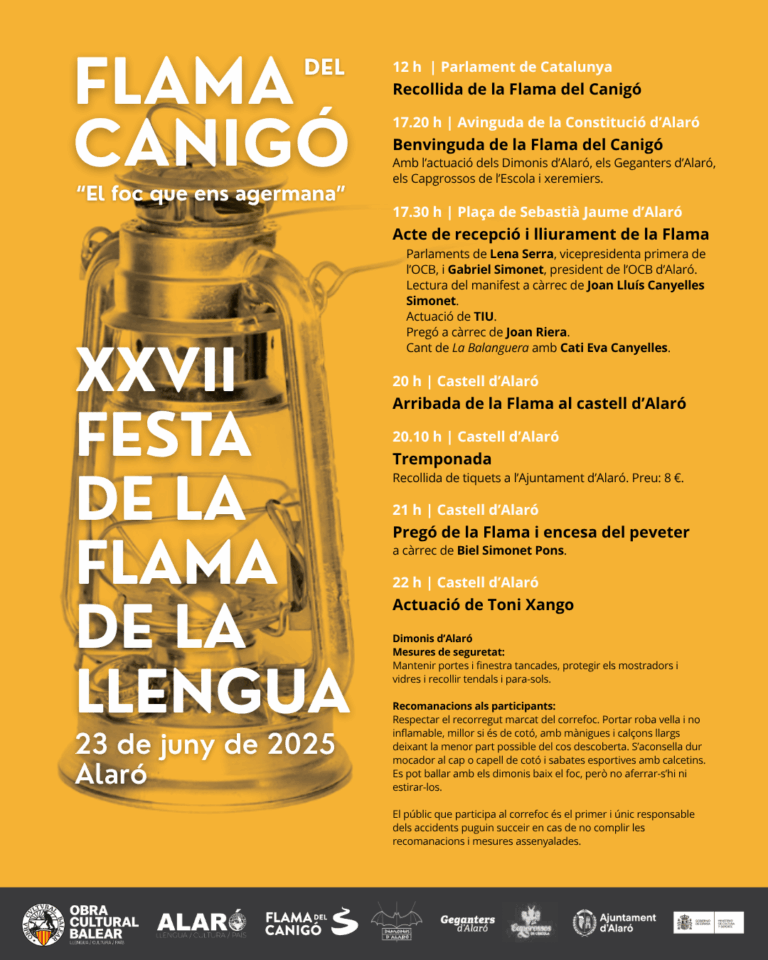 Flama del Canigó - Obra Cultural Balear